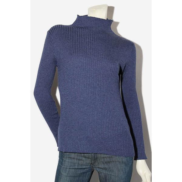 ITEMS URBANRESEARCH アイテムズ アーバンリサーチ ウォッシャブルハイネックリブニット セーター F ブルー  IT37-22B010 /◆☆ レディース【ブランド】アイテムズ アーバンリサーチ ITEMS URBANRE...