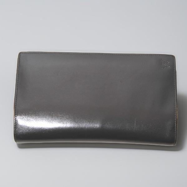 J.M.WESTON ジェーエム ウエストン ラウンドファスナー レザー 二つ折り 長財布 ロング ウォレット GRAY グレー /◆ メンズ【ブランド】ジェーエム J.M.WESTON【表記サイズ】メンズ【実寸サイズ】ヨコ：19.5cm　...