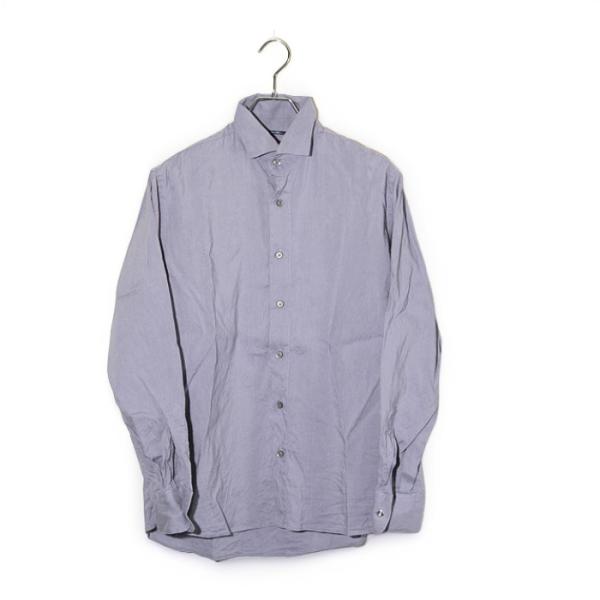 2023SS junhashimoto ジュンハシモト OVER LINEN SHIRTS オーバー 長袖 リネンシャツ 3 BLUE ブルー 1062310003 /◆ メンズ【ブランド】ジュンハシモト junhashimoto【表記サイ...