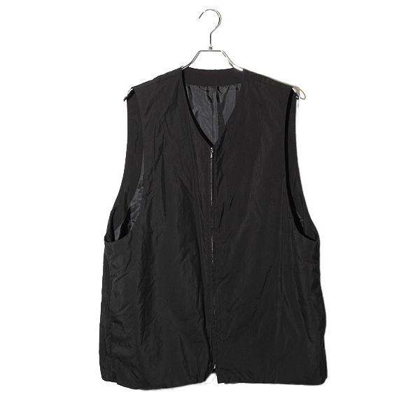 stein シュタイン OVERSIZED PADDED LONG VEST オーバーサイズ パデッド ロング ベスト S BLACK ブラック ST.421 /● メンズ【表記サイズ】メンズ:S【実寸サイズ】身幅：60cm　着丈：77cm...