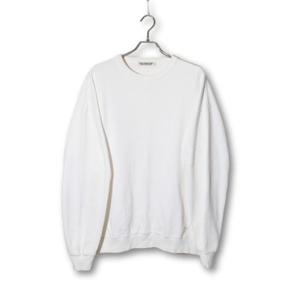 2023AW COOTIE PRODUCTION Heavy OZ Honeycomb Thermal L/S Tee ヘビーオンス サーマル ロングスリーブ Tシャツ L オフホワイト CTE-23A311 /◆ メンズ【ブランド】クーテ...