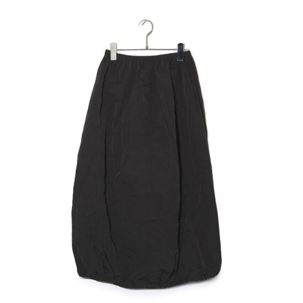 ZARA ザラ ナイロン ロング バルーンスカート S BLACK ブラック 4391/428/800 /◆☆ レディース【ブランド】ザラ ZARA【表記サイズ】レディース：S【実寸サイズ】ウエスト：58〜72(ウエストゴム)cm　スカート...