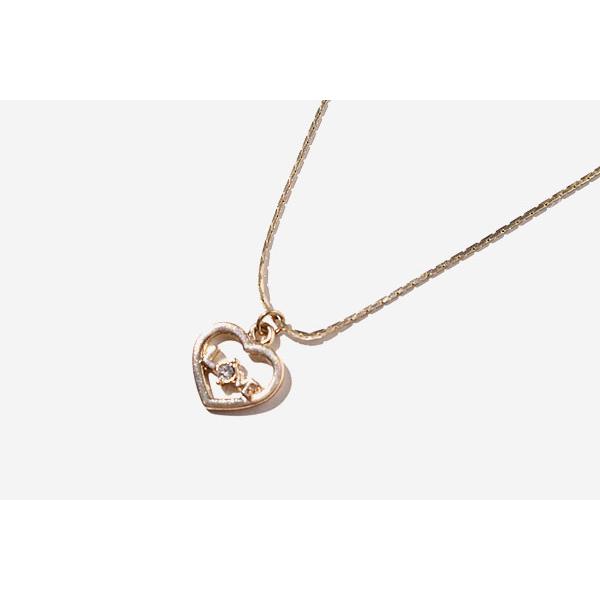 未使用品 Dogeared ドギャード ストーン ハート モチーフ ネックレス GOLD ゴールド /◆☆ レディース【表記サイズ】レディース【実寸サイズ】チェーンの長さ：39.5cm　トップの大きさ：1cm　　【素材】-【色】ゴールドカラ...