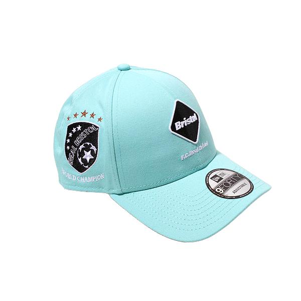 未使用品 2026SS F.C.Real Bristol FCRB エフシーレアルブリストル NEW ERA CHAMPIONS 9FORTY CAP ニューエラ キャップ F LIGHT BLUE ライトブルー FCRB-260102【ブ...