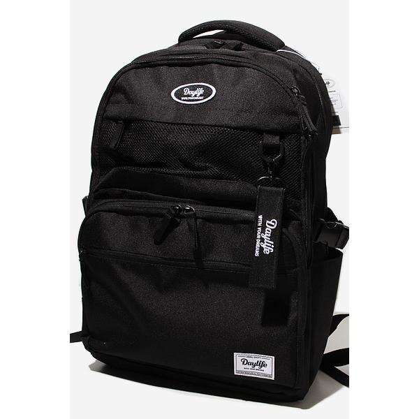 未使用品 DAYLIFE デイライフ ACTIVE DAY BACKPACK バックパック リュック BLACK ブラック DAAE02BP02BKFF /◆☆ レディース【表記サイズ】レディース【実寸サイズ】ヨコ：31cm　タテ：47cm...