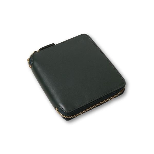 未使用品 COMME des GARCONS コムデギャルソン Wallet ジップアラウンド ウォレット 2つ折り財布 khaki カーキ /● メンズ【ブランド】コムデギャルソン COMME des GARCONS【表記サイズ】-【実寸...