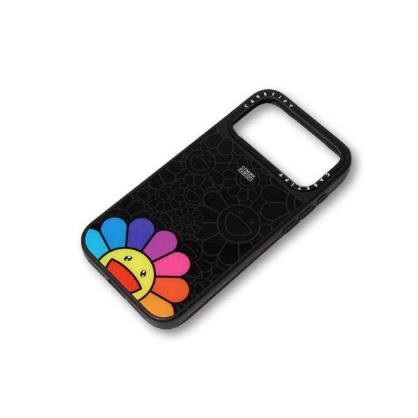TM/KK カイカイキキ 村上隆 CASETiFY FLOWERS BLOOM IPhone17 Pro Max MagSafe対応 スマートフォン ケース BLACK ブラック /● メンズ レディース【表記サイズ】IPhone17 Pr...