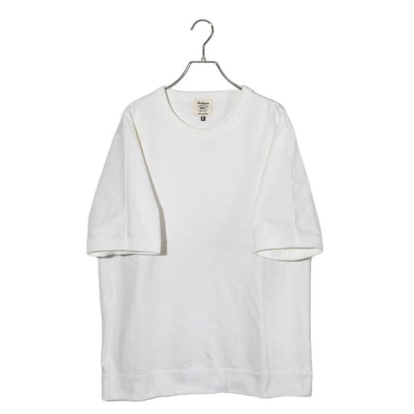 Jackman ジャックマン dotsume rib t shirt ドツメリブ 半袖 Tシャツ ヘビーウェイト カットソー XL オフホワイト JM5110 /● メンズ【ブランド】ジャックマン Jackman【表記サイズ】メンズ：XL【...