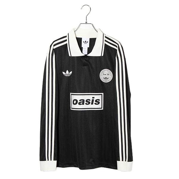 adidas Originals × Oasis アディダスオリジナルス オアシス ツアージャガード ジャージー TOUR JACQUARD STRIPE JERSEY LONG SLEEVE M 【ブランド】アディダスオリジナルス adi...
