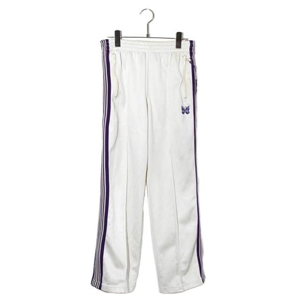 Needles ニードルス ニードルズ Track Pant POLY SMOOTH ジャージ トラックパンツ S WHITE ホワイト MR286 /◆ メンズ【ブランド】ニードルス ニードルズ Needles【表記サイズ】メンズ：S【実...