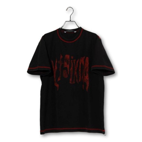 2019SS JOHN LAWRENCE SULLIVAN ANXIETY INSIDE MUT T-SHIRT クルーネック 半袖 Tシャツ カットソー S BLACK ブラック 5B002-0119-54 /● メンズ【ブランド】ジョン...
