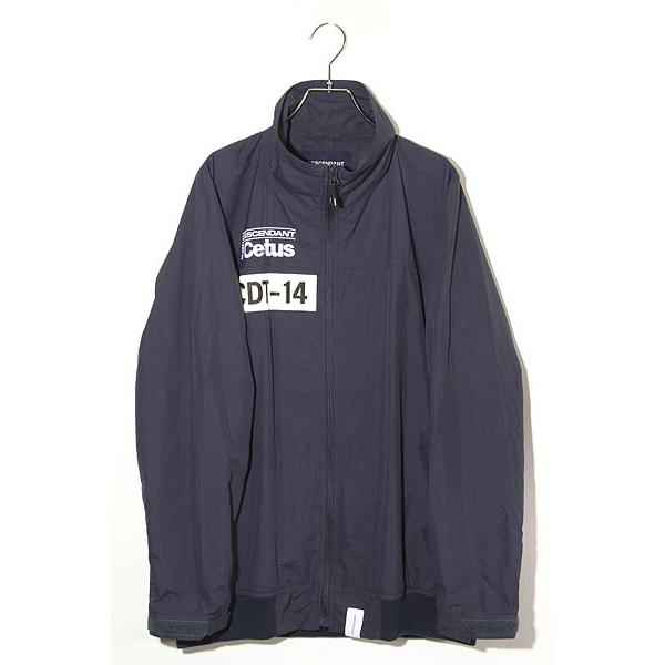 2022SS DESCENDANT ディセンダント UPWIND NYLON JACKET ロゴ アップウィンド ジップアップ ナイロン ジャケット ブルゾン 3【ブランド】ディセンダント DESCENDANT【表記サイズ】メンズ：3(Lサ...