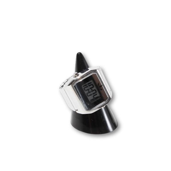 10号〜 未使用品 adidas originals アディダスオリジナルス DIGITAL TWO RING WATCH デジタル ツー リング ウォッチ Silver シルバー AOST26037 /● メンズ【ブランド】アディダスオリ...