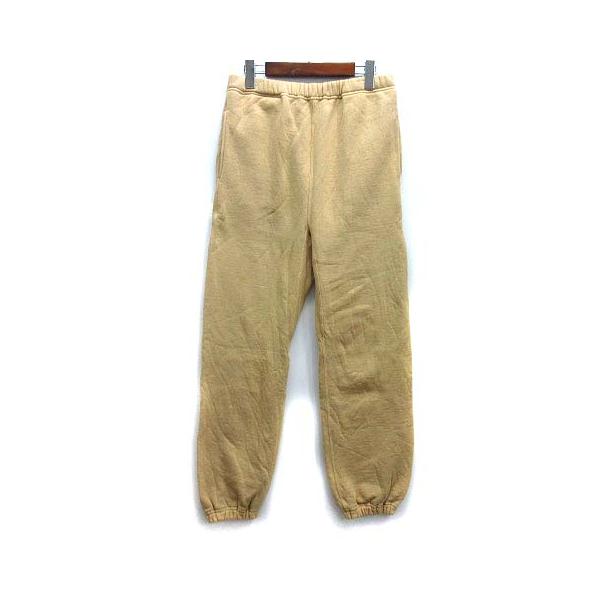 ミディアム スポーツウエア MEDIUM SPORTSWEAR Olde Homesteader ウォームアップ パンツ WARMUP PANTS Regular クリーム メンズ【表記サイズ】RegularFit【実寸サイズ】ウエスト：7...