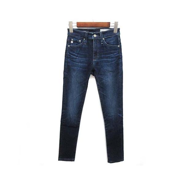 エージー AG THE FARRAH ハイライズ スキニー アンクル デニムパンツ インディゴ 23 レディース【ブランド】エージー AG【表記サイズ】23【実寸サイズ】ウエスト：62cm　もも幅：22cm　裾幅：12cm　股上：23cm　...