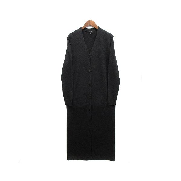 セオリー Theory ウール カシミヤ ニット フルレングス カーディガン ロング丈 LANA CASH FULL LNGTH CARDI 2023AW グレー S 3303712【ブランド】セオリー Theory【表記サイズ】S【実寸サ...