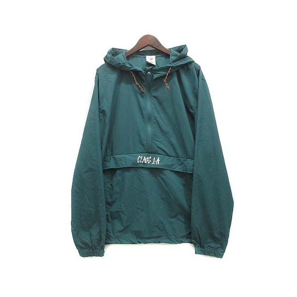 コンビニエントストア CONVENIENT STORE Class 1-A アノラック パーカー ナイロン ジャケット 2022SS グリーン 緑 L メンズ【表記サイズ】L【実寸サイズ】肩幅：51cm　身幅：62.5cm　袖丈：70cm　...