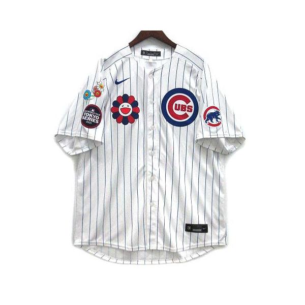 村上隆 MLB ワールドツアー 東京シリーズ 2025 カブス Cubs スワンソン SWANSON リミテッド ジャージ XL ☆AA★ 【表記サイズ】XL【実寸サイズ】身幅：62cm　着丈：84cm　ゆき丈：54cm　　【素材】ポリエス...