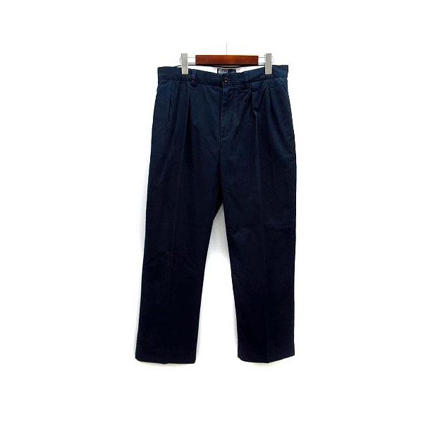 ポロ バイ ラルフローレン Polo by Ralph Lauren ETHAN PANT チノパンツ チノパン ツータック ポニー刺繍 ネイビー 33 メンズ【ブランド】ポロ バイ ラルフローレン Polo by Ralph Lauren...