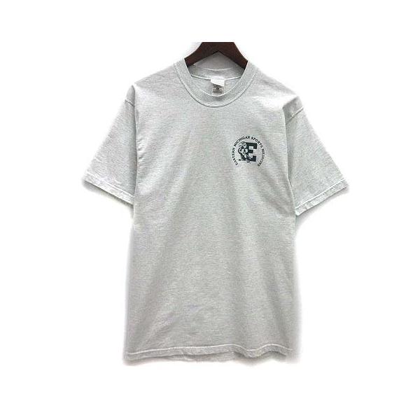 フルーツオブザルーム FRUIT OF THE LOOM イースタンミシガン大学 Swoop Tシャツ 半袖 丸胴 M ヘザーグレー 90s ヴィンテージ メンズ【ブランド】フルーツオブザルーム FRUIT OF THE LOOM【表記サイ...