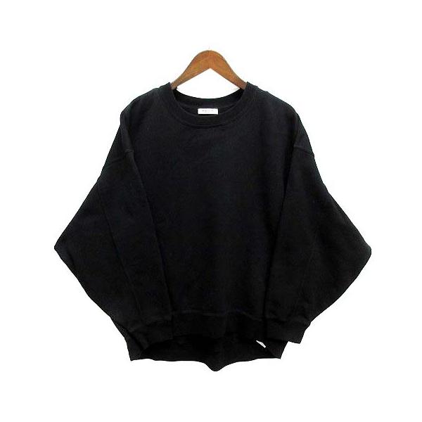 フリークスストア FREAKS STORE オーバーサイズ スウェット ドルマン トレーナー 裏起毛 長袖 ブラック 黒 F レディース【ブランド】フリークスストア FREAKS STORE【表記サイズ】F【実寸サイズ】肩幅：60cm　身幅...