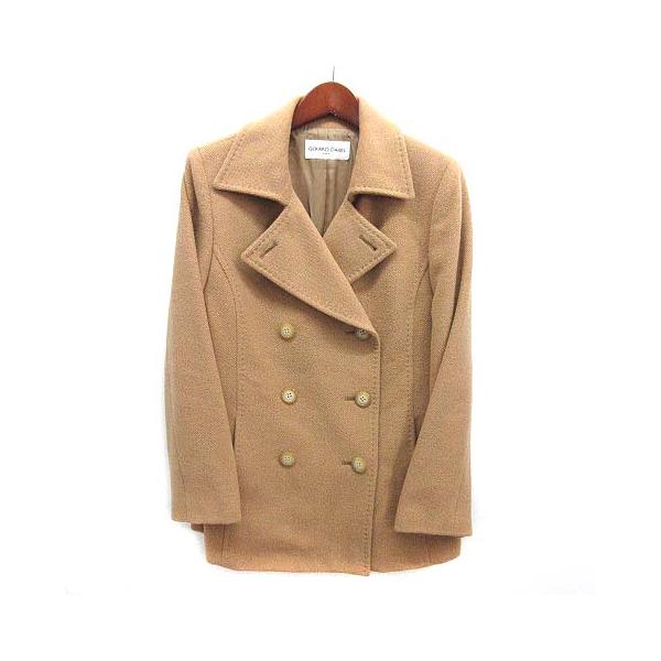 ジェラールダレル GERARD DAREL アンゴラ ウール Pコート ベージュ 9 54935890 レディース【ブランド】ジェラールダレル GERARD DAREL【表記サイズ】9【実寸サイズ】肩幅：38cm　身幅：45cm　着丈：64...