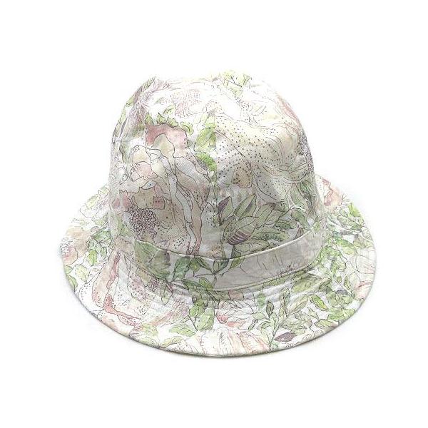 ヤエカ YAECA WRITE リバティ ローズザンジー HIGH ハット 帽子 M 43953 【ブランド】ヤエカ YAECA【表記サイズ】M【実寸サイズ】つば：5cm　頭周り：57cm　　【素材】表地 綿100％　裏地 綿100％【色】...