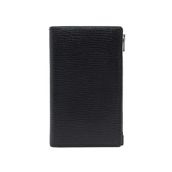 ソメス SOMES オフィサー フラグメントケース 二つ折り 財布 OF-07 ブラック ネイビー 美品 メンズ【ブランド】ソメス SOMES【実寸サイズ】W13cm×H8cm×D1cm(約)　【素材】牛革【色】ブラック×ネイビー【仕様】フ...