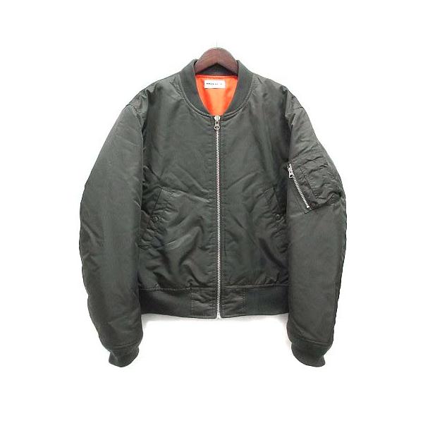 フリークスストア FREAKS STORE ミスターハーツ MR HEARTS SHORT LENGTH MA-1 フライトジャケット L セージ 24FW 【ブランド】フリークスストア FREAKS STORE【表記サイズ】L【実寸サイズ...