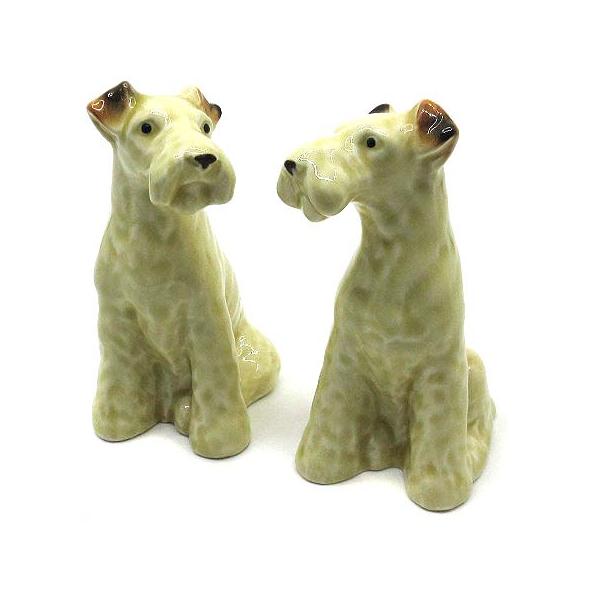 マニー MANY テリア 犬 ソルト&amp;ペッパー 調味料入れ 容器  【実寸サイズ】高さ10cm×幅5cm×奥行7cm　【状態】目立ったダメージはなく、状態の良い商品です。　※あくまでも中古品ですので掲載写真や記載内容をご確認いただき...