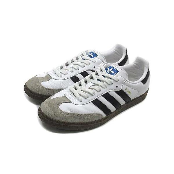 アディダス adidas サンバ Samba OG ローカット スニーカー レザー B75806 ホワイト ブラック 白 黒 26cm メンズ【ブランド】アディダス adidas【表記サイズ】US 8UK 7 1/2FR 41 1/3JP ...