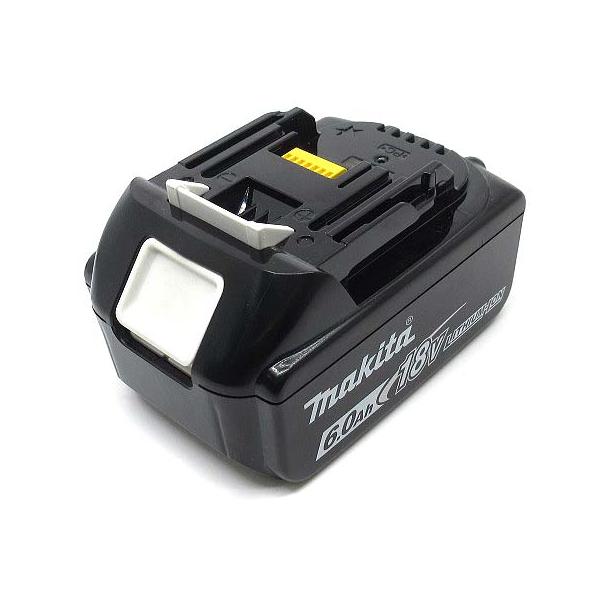 マキタ makita BL1860B 18V 6Ah リチウムイオン バッテリー 【実寸サイズ】---　【状態】外装の使用感が少なく、かなり状態の良い商品です。　※あくまでも中古品ですので掲載写真や記載内容をご確認いただき、ご理解の上ご購入...