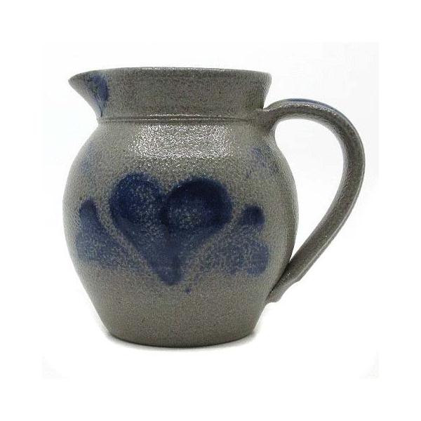 ローポタリー ROWE POTTERY WORKS ハート スモール クリーマー ミルクピッチャー ポット 1998 【実寸サイズ】口径6.5cm×高さ10.5cm×幅12cm　【状態】目立ったダメージはなく、状態の良い商品です。　※あくま...