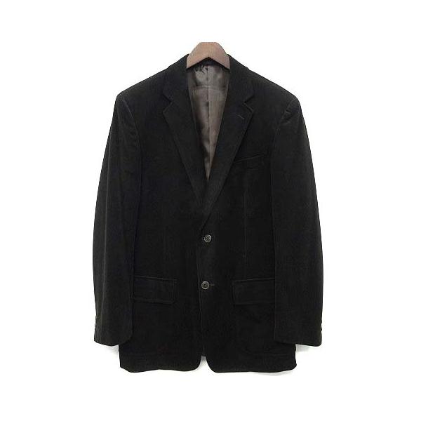 シンプルライフ element of SIMPLE LIFE コールワッフル テーラード ジャケット 2B ブラック 黒 L G9810211-88 メンズ【表記サイズ】L【実寸サイズ】肩幅：45cm　身幅：54cm　袖丈：61cm　着丈：...