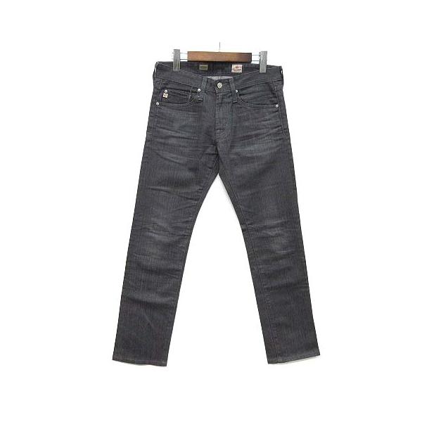 エージー AG MATCHBOX スリムストレート デニムパンツ ジーンズ グレー 28 メンズ【ブランド】エージー AG【表記サイズ】28【実寸サイズ】ウエスト：80cm　もも幅：26cm　裾幅：18cm　股上：23cm　股下：77cm　...