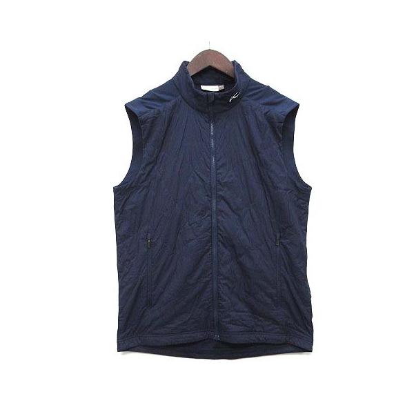 チュース KJUS 中綿 ストレッチ ベスト Men Retention Vest ゴルフウェア ネイビー 紺 48/S MG40-D00 メンズ【表記サイズ】48/S【実寸サイズ】肩幅：46cm　身幅：53cm　着丈：69cm　　【素材】...