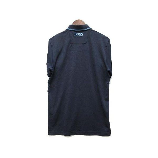 ヒューゴボス HUGO BOSS ゴルフウェア 半袖 ポロシャツ Paddy Pro 5 ネイビー 紺 M メンズ【ブランド】ヒューゴボス HUGO BOSS【表記サイズ】M【実寸サイズ】肩幅：42.5cm　身幅：51cm　着丈：70cm　...