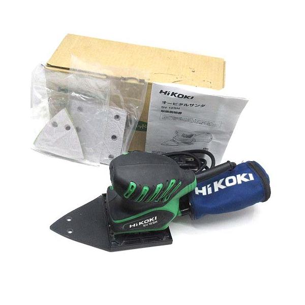 ハイコーキ HiKOKI SV12SH ミニサンダ 110mm オービタルサンダ 【表記サイズ】質量 1.0kg【実寸サイズ】---　【状態】多少の使用感はありますが、目立ったダメージはなく、問題なくご使用いただける商品です。　※あくまでも...
