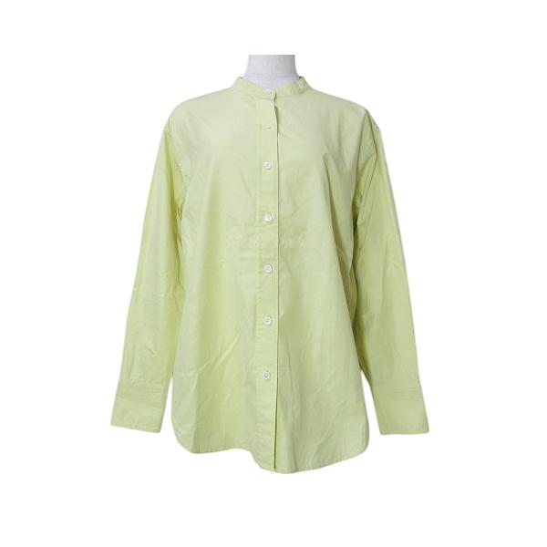 23区 オンワード樫山 MY STANDARD CANCLINI バンドカラー シャツ 長袖 38 M相当 イエロー X レディース【ブランド】23区 オンワード樫山【表記サイズ】38(M相当)【実寸サイズ】肩幅：44.5cm　身幅：50c...