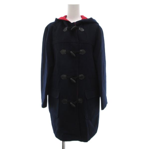 ピノチオ PONPIAN ダッフルコート フード 160A 紺 ネイビー /JS ■GY22 キッズ【表記サイズ】160A【実寸サイズ】肩幅：約41cm　身幅：約52cm　袖丈：約54cm　着丈：約78cm　　【素材】表地 毛 アクリル ナ...