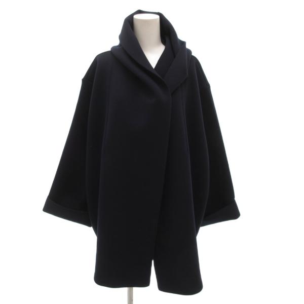 pide mique カーディガン 羽織り フード 紺 ネイビー /FF レディース【表記サイズ】サイズ表記はございませんので実寸サイズを参考にご検討ください【実寸サイズ】肩幅：49cm　身幅：54cm　袖丈：49cm　着丈：77cm　　【...