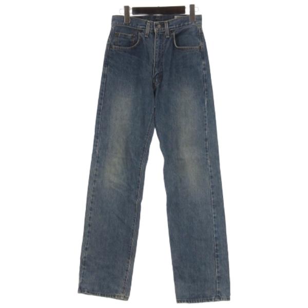 ビッグジョン Big John B-100 デニムパンツ ジーンズ インディゴ 160A メンズ【ブランド】ビッグジョン Big John【表記サイズ】160A※実寸サイズも合わせてご参照ください。【実寸サイズ】ウエスト：69cm　もも幅：...