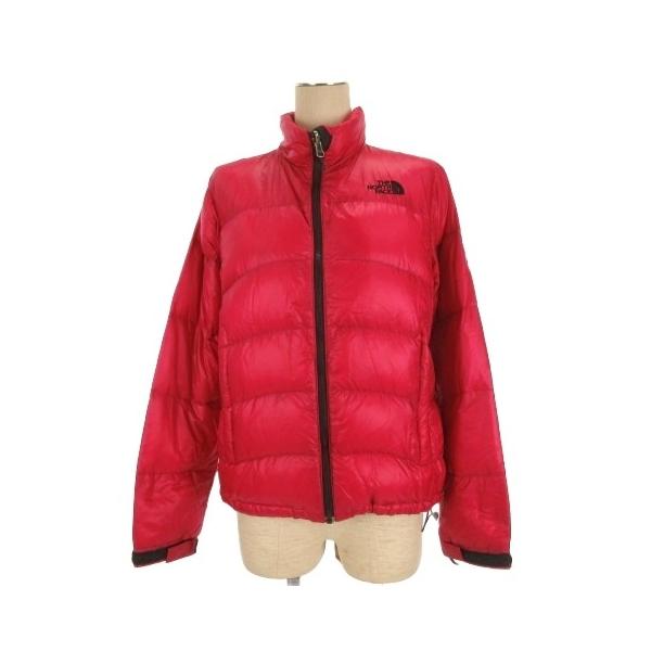 ザノースフェイス THE NORTH FACE ダウンジャケット NDW18900 ジップアップ アウトドアウェア ピンク M 251117E レディース【ブランド】ザノースフェイス THE NORTH FACE【表記サイズ】M【実寸サイズ...