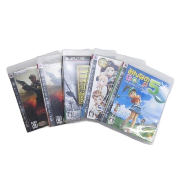 PlayStation3 PS3 プレイステーション3 バイオハザード5 新三国無双6 等 ソフト 5本セット まとめ CERO A B D その他【表記サイズ】-【実寸サイズ】-　【素材】-【色】-【仕様】バイオハザード5 ×2　真・三國...