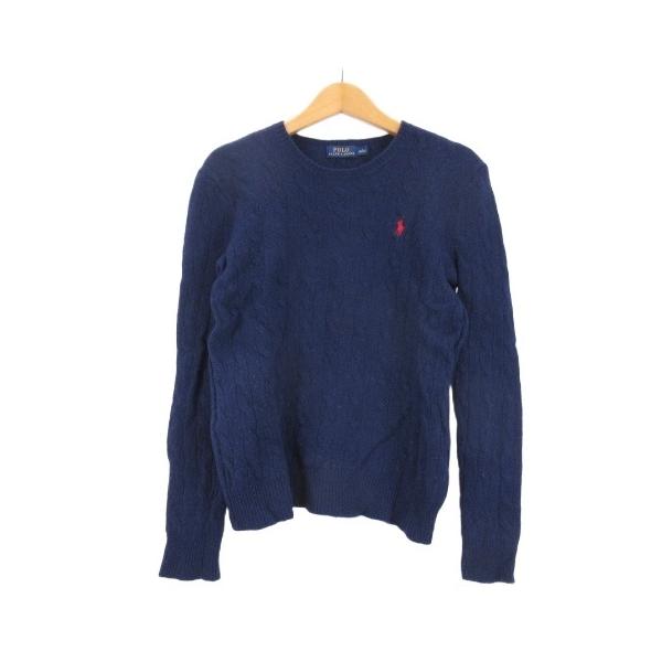 ポロ ラルフローレン POLO RALPH LAUREN ケーブル ニット 長袖 ウール カシミヤミックス 男の子 L 170/96A ネイビー ■FF キッズ【ブランド】ポロ ラルフローレン POLO RALPH LAUREN【表記サイズ...