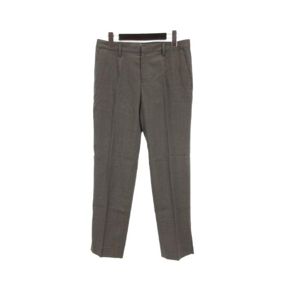 未使用品 コルピエロ COL PIERROT パンツ スラックス 38 グレー 260115E ■TC レディース【ブランド】コルピエロ COL PIERROT【表記サイズ】38【実寸サイズ】ウエスト：78cm　もも幅：29cm　裾幅：16...