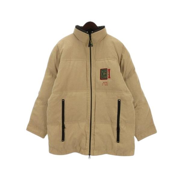 クロスヘイヴン CROSS HAVEN ダウンジャケット ライトベージュ M 260122E ■GY99 メンズ【表記サイズ】M【実寸サイズ】肩幅：50cm　身幅：61cm　着丈：76cm　袖丈：60cm　　【素材】表地/ポリエステル100...