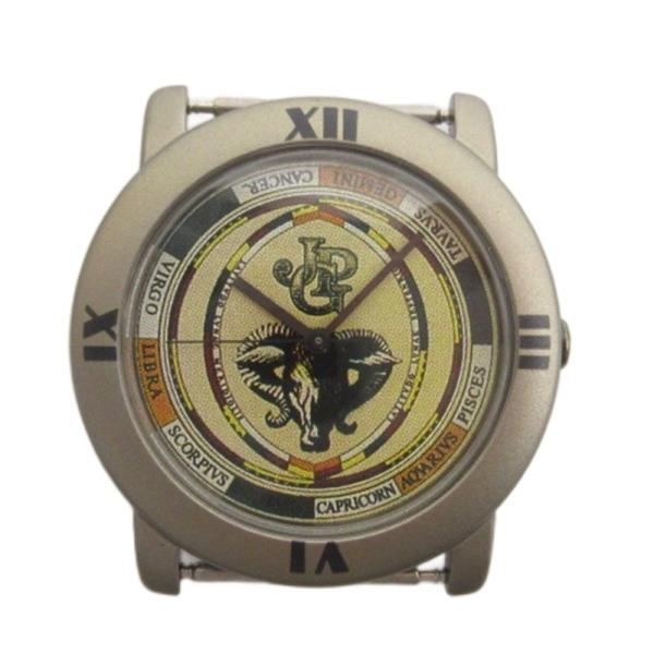 ジャンポールゴルチエ Jean Paul GAULTIER 腕時計 クォーツ フェイスのみ ヤギモチーフ 6031-L11451 メンズ【ブランド】ジャンポールゴルチエ Jean Paul GAULTIER【実寸サイズ】ケース・タテ：38m...