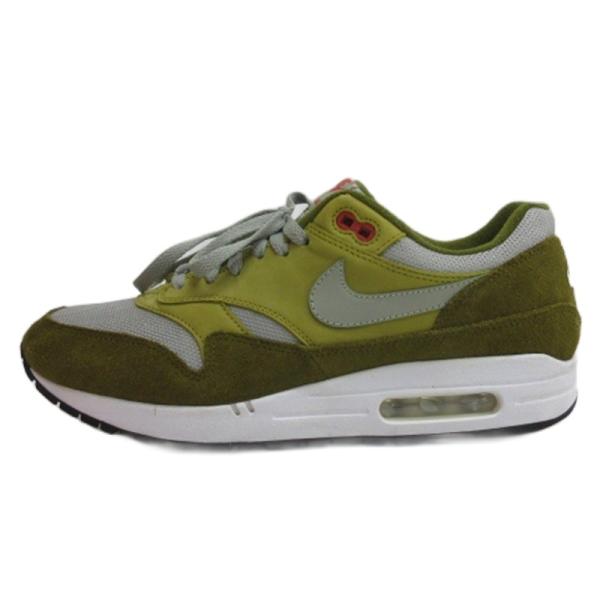ナイキ NIKE Air Max 1 Curry Pack スニーカー 908366-300 カーキ系 27cm メンズ【ブランド】ナイキ NIKE【表記サイズ】27cm【実寸サイズ】最大幅：10.5cm　アウトソール：28/.5cm　　【...