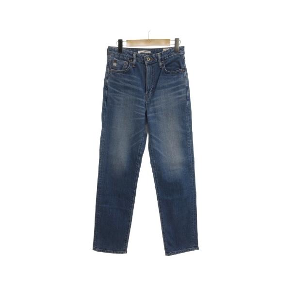 サムシング something デニム パンツ ELSA  S ライトインディゴ ■GY12 レディース【ブランド】サムシング something【表記サイズ】S【実寸サイズ】ウエスト：66cm　もも幅：26cm　裾幅：18cm　股上：28...